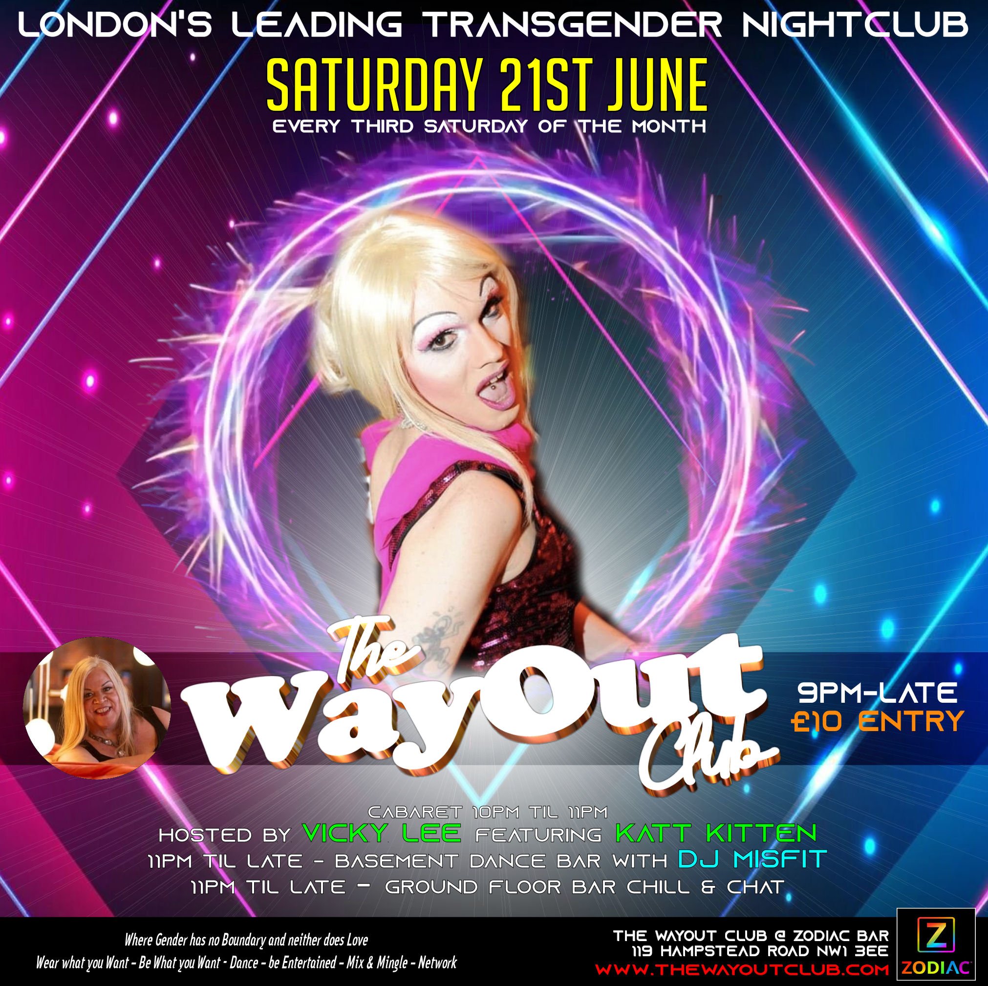 Whats On – The WayOut Club